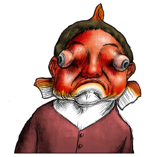 Goldfish Man | Yami Shibai Wiki | Fandom