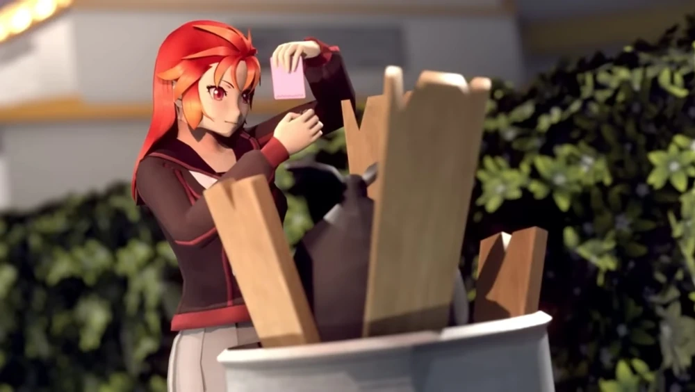 Moeko Rakuyona | Wiki Yandere simulator 80s | Fandom