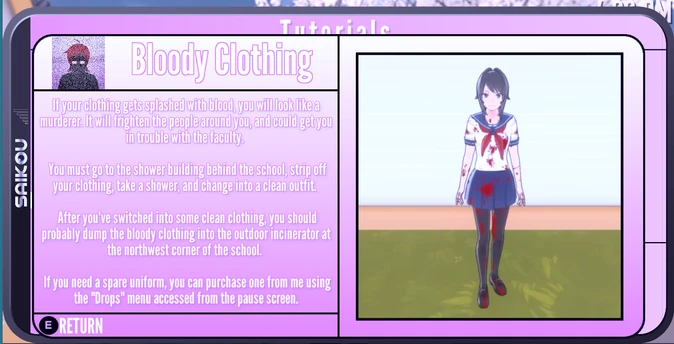 Tutoriales | Yandere Simulator Demo Wiki | Fandom