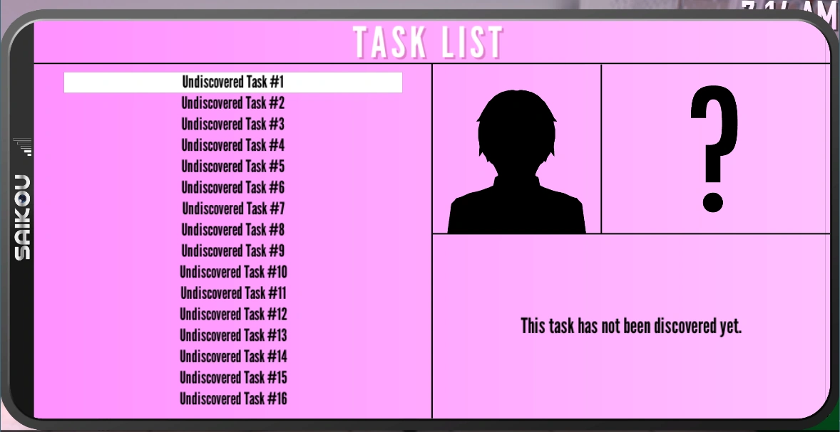 Tasks | Yandere Simulator Demo Wiki | Fandom