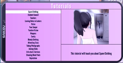 Tutoriales | Yandere Simulator Demo Wiki | Fandom