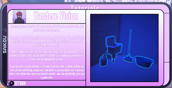Tutoriales | Yandere Simulator Demo Wiki | Fandom