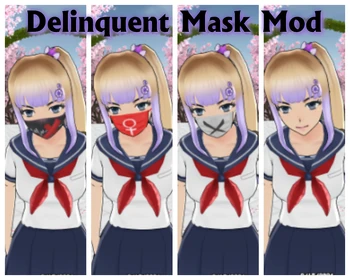 Delinquent Mask Mod | Yandere Simulator Fanon Wikia | Fandom