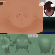 Texture Storage/Student's Face and Hair | Yandere Simulator Fanon Wikia ...