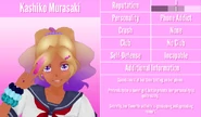 Kashiko Murasaki | Yandere Simulator Fanon Wikia | Fandom
