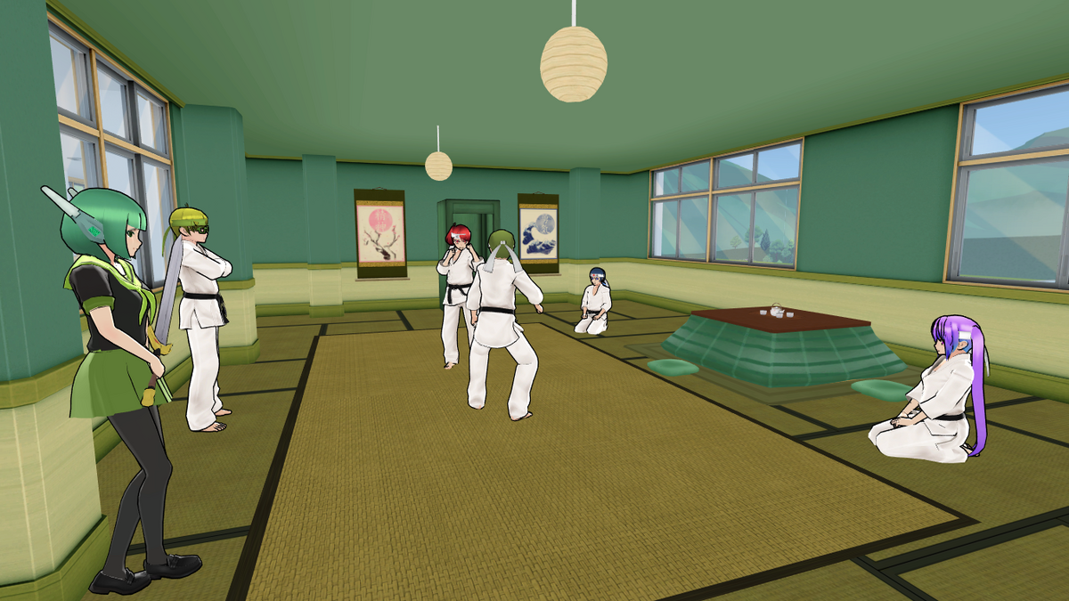 Martial Arts Clubghoulgirls90s Fanon Yandere Simulator Fanon Wikia