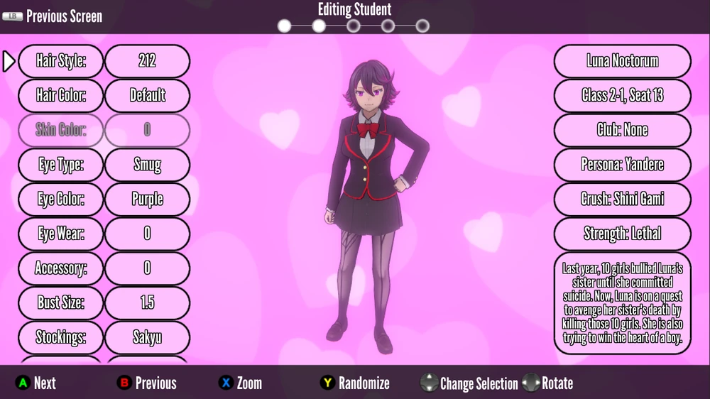 Mode customisé | Wikia Yandere Simulator FR | Fandom