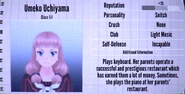 Umeko Uchiyama | Yandere Simulator Wiki | Fandom
