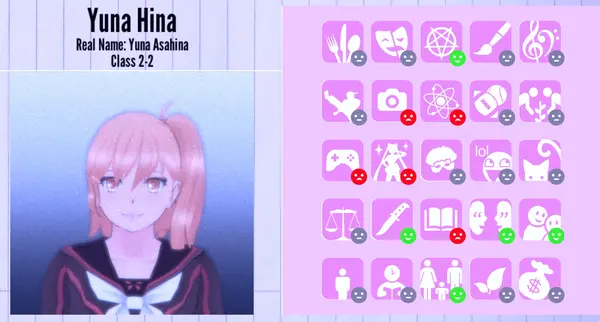 Yuna Hina | Wikia Yandere Simulator | Fandom