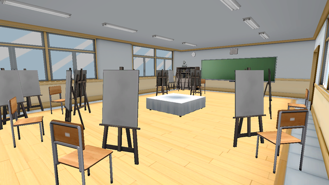 Sala de Artes | Wikia Yandere Simulator | Fandom