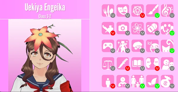 Uekiya Engeika | Wikia Yandere Simulator | Fandom