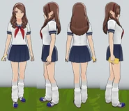 Kokoro Momoiro/Gallery | Yandere Simulator Wiki | Fandom