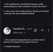 Azebiki Aishi | Yandere Simulator Wiki | Fandom