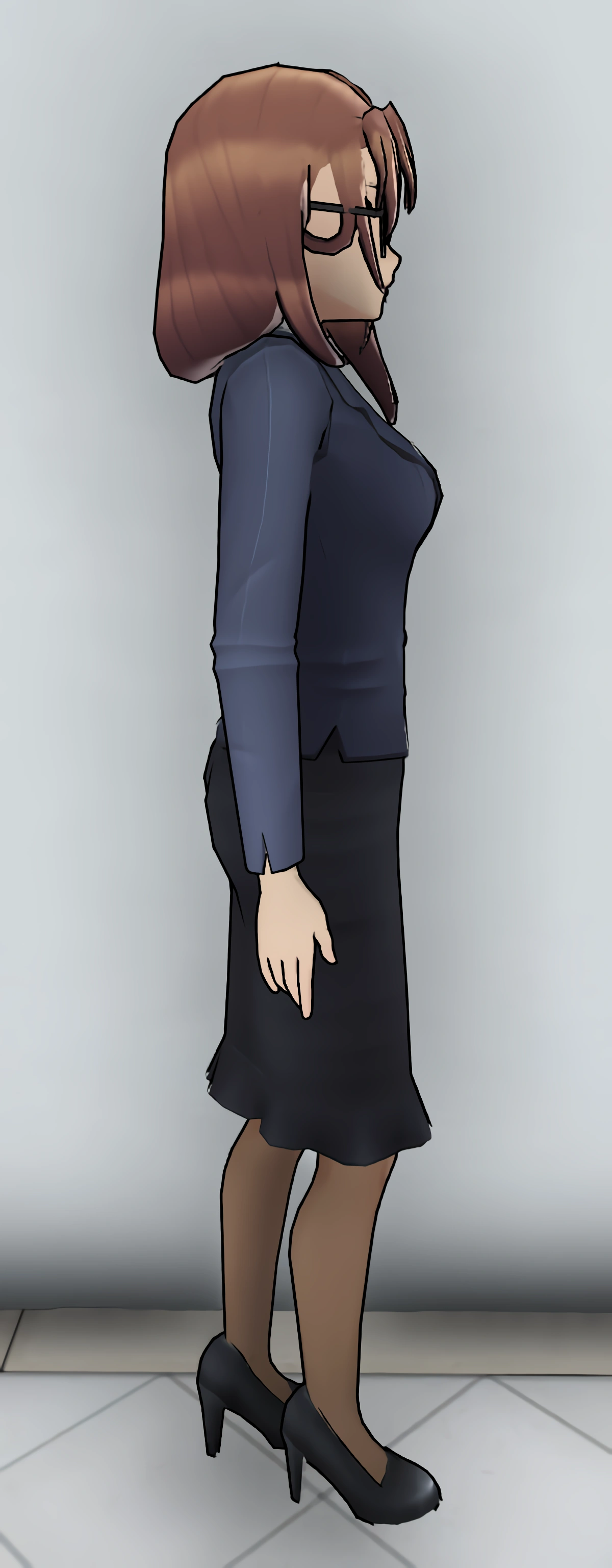 Mutsuko Nishimura/Galerie | Yandere Simulator Wiki | Fandom