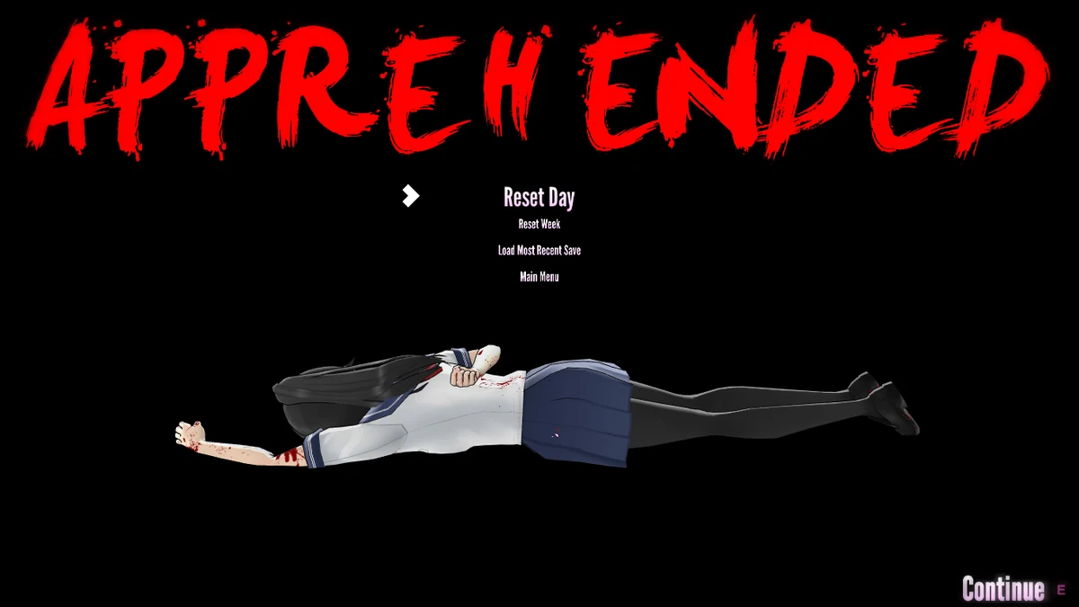 Game Over | Yandere Simulator Wiki | Fandom