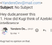 Kugi Aishi | Yandere Simulator Wiki | Fandom