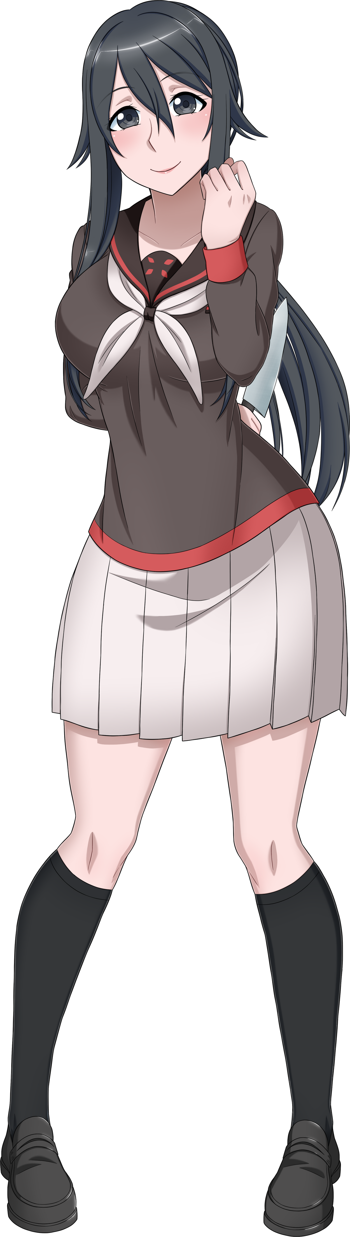 Ryoba Aishi/Illustrations | Yandere Simulator Wiki | Fandom