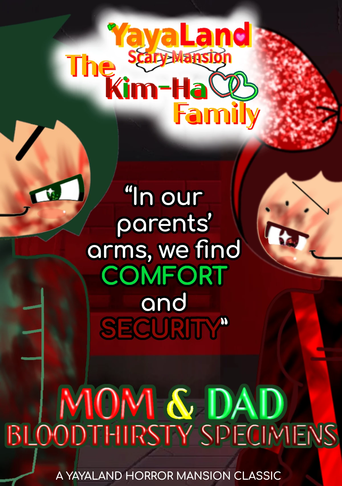 Mom & Dad: Bloodthirsty Specimens | YayaLand Scary Mansion Wiki | Fandom