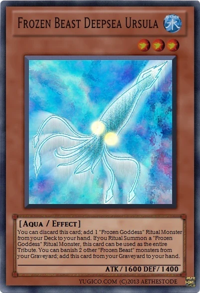 Frozen Beast Deepsea Ursula | Yu-Gi-Oh Card Maker Wiki | Fandom