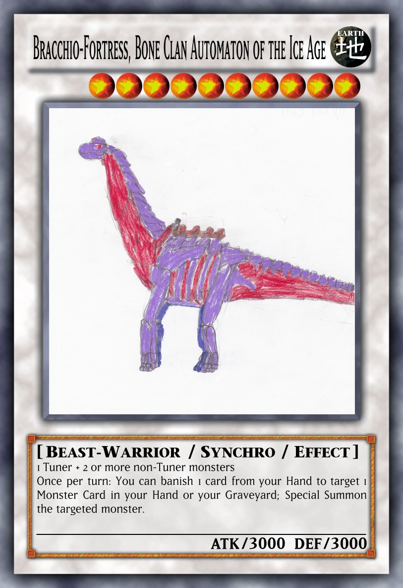 Bracchio-Fortress, Bone Clan Automaton of the Ice Age | Yu-Gi-Oh Card ...