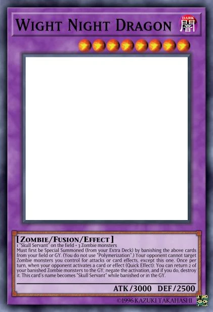 Wight Night Dragon | Yu-Gi-Oh Card Maker Wiki | Fandom