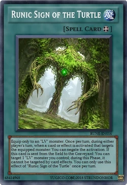 Runic Sign of the Turtle | Yu-Gi-Oh Card Maker Wiki | Fandom