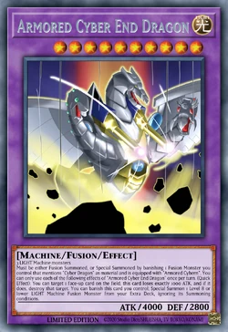Armored Cyber End Dragon | Yu-Gi-Oh Card Maker Wiki | Fandom