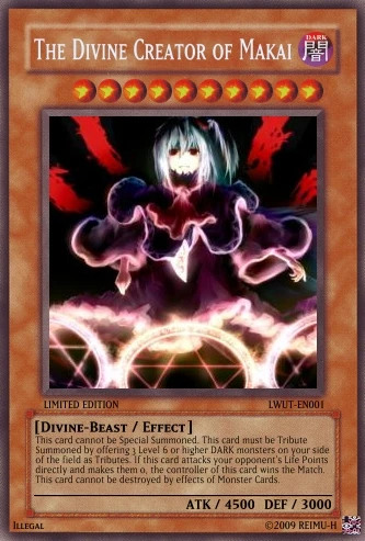 The Divine Creator of Makai | Yu-Gi-Oh Card Maker Wiki | Fandom