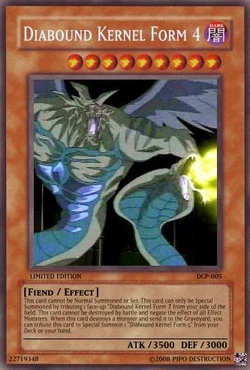 Diabound Kernel Form 4 | Yu-Gi-Oh Card Maker Wiki | Fandom