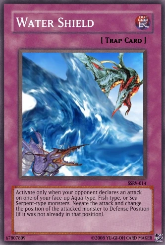 Water Shield | Yu-Gi-Oh Card Maker Wiki | Fandom