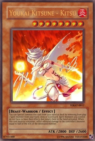 Youkai Kitsune - Kitsu | Yu-Gi-Oh Card Maker Wiki | Fandom
