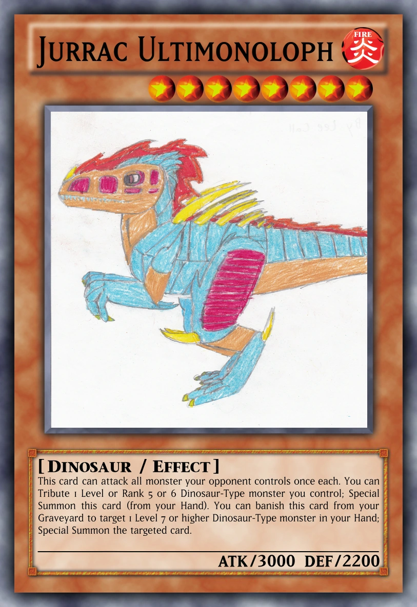 Jurrac Ultimonoloph | Yu-Gi-Oh Card Maker Wiki | Fandom