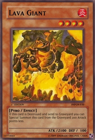 Lava Giant | Yu-Gi-Oh Card Maker Wiki | Fandom