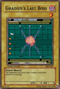 Gradius Last Boss | Yu-Gi-Oh Card Maker Wiki | Fandom