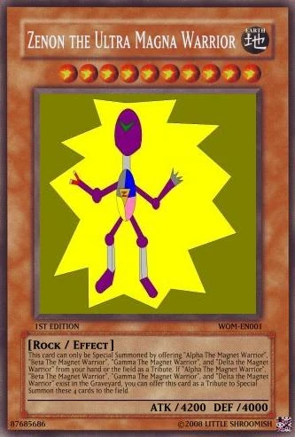 Zenon the Ultra Magna Warrior | Yu-Gi-Oh Card Maker Wiki | Fandom