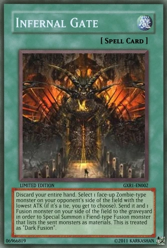 Infernal Gate | Yu-Gi-Oh Card Maker Wiki | Fandom
