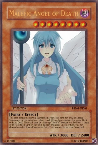 Malefic Angel of Death | Yu-Gi-Oh Card Maker Wiki | Fandom