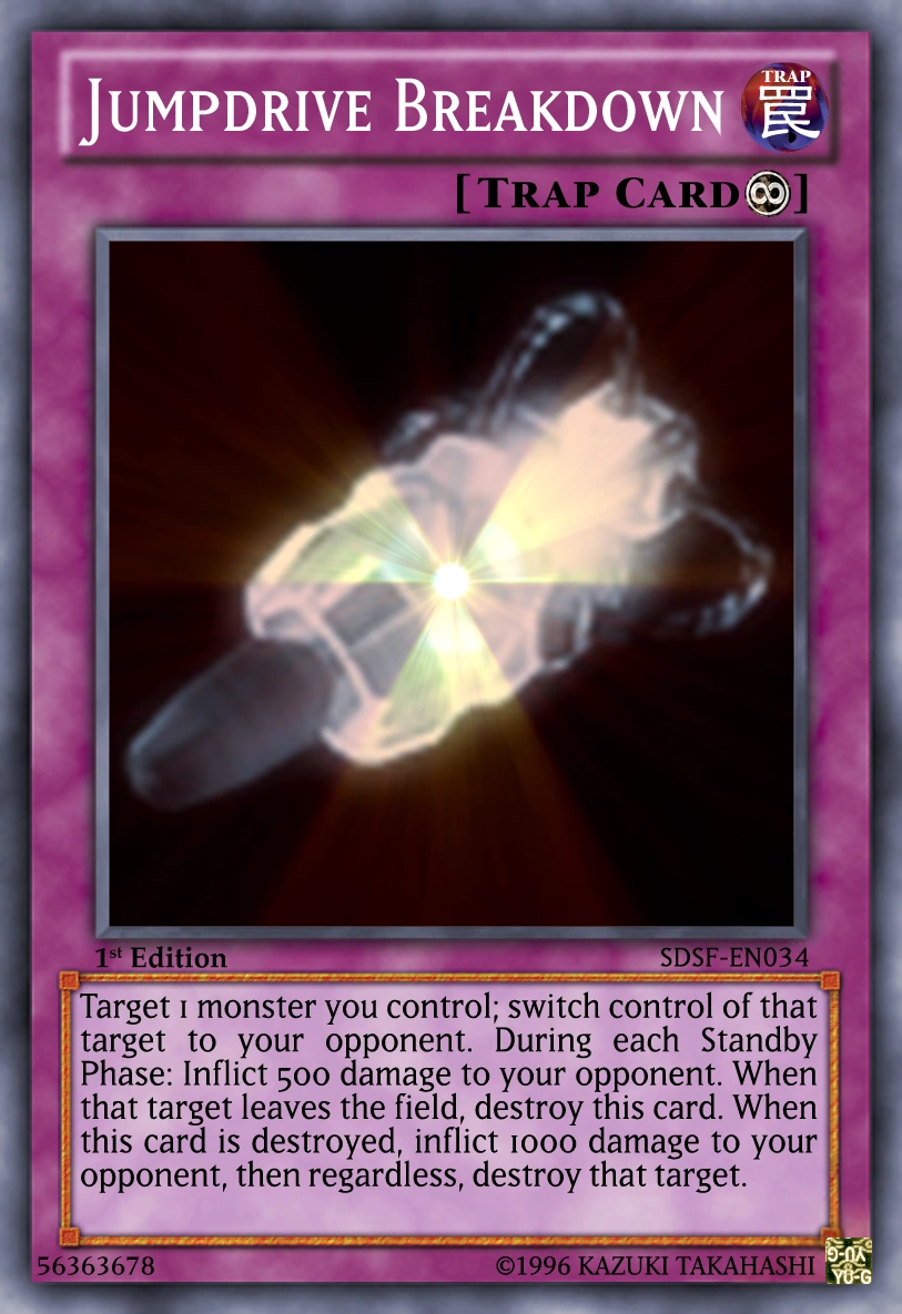Jumpdrive Breakdown | Yu-Gi-Oh Card Maker Wiki | Fandom