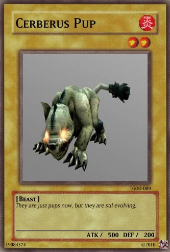 Cerberus Pup | Yu-Gi-Oh Card Maker Wiki | Fandom