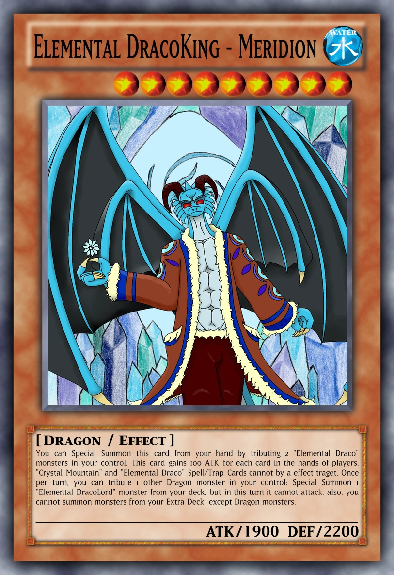 Elemental DracoKing - Meridion | Yu-Gi-Oh Card Maker Wiki | Fandom