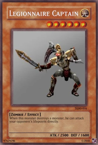 Legionnaire Captain | Yu-Gi-Oh Card Maker Wiki | Fandom