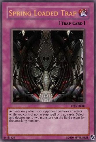 Spring Loaded Trap | Yu-Gi-Oh Card Maker Wiki | Fandom