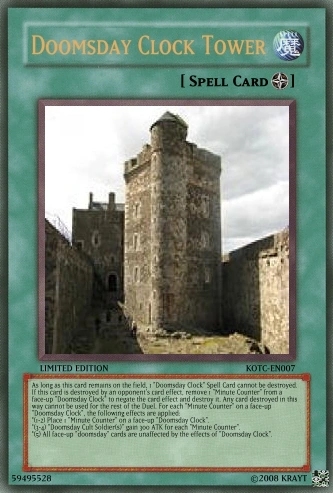 Doomsday Clock Tower | Yu-Gi-Oh Card Maker Wiki | Fandom