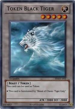 Token Black Tiger | Yu-Gi-Oh Card Maker Wiki | Fandom
