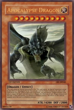 Apocalypse Dragon | Yu-Gi-Oh Card Maker Wiki | Fandom