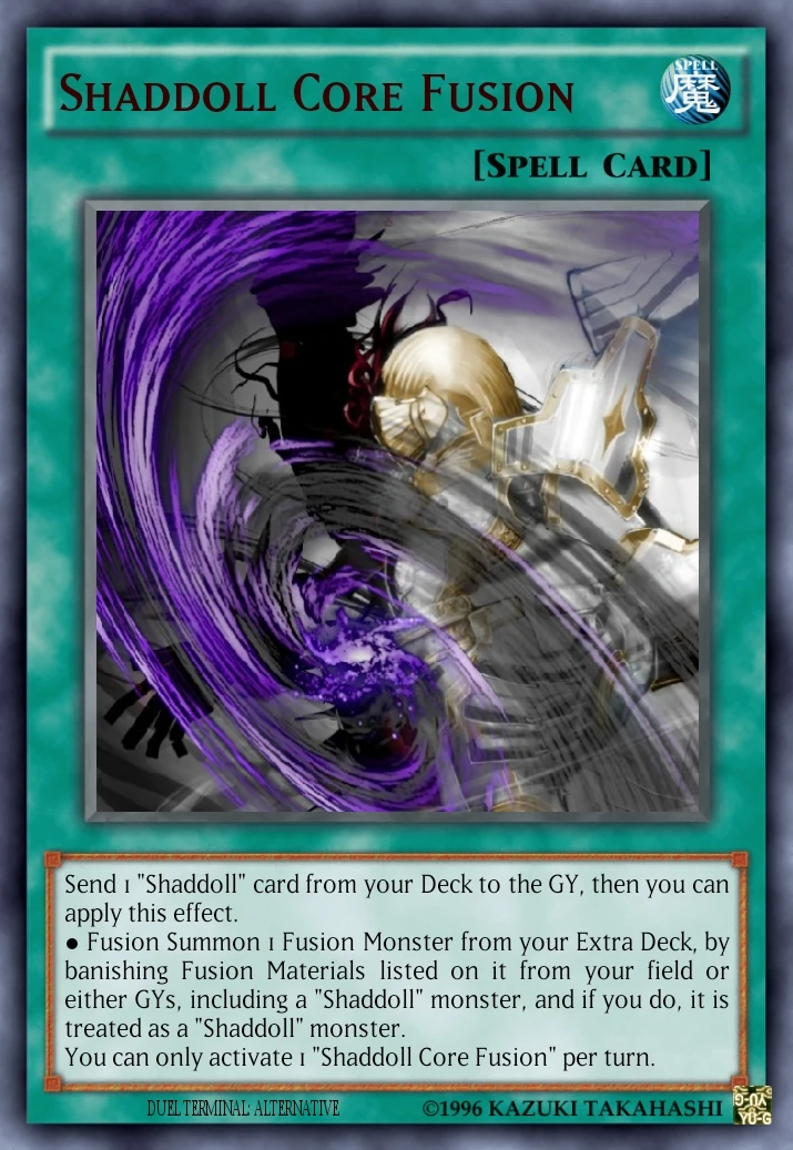 Shaddoll Core Fusion | Yu-Gi-Oh Card Maker Wiki | Fandom