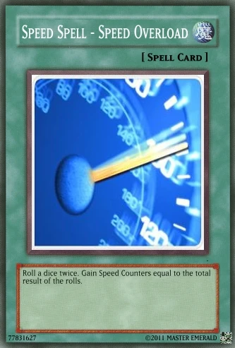 Speed Spell - Speed Overlimit | Yu-Gi-Oh Card Maker Wiki | Fandom