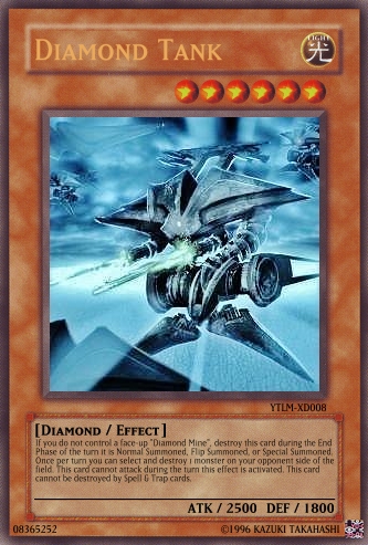 Diamond Tank | Yu-Gi-Oh Card Maker Wiki | Fandom
