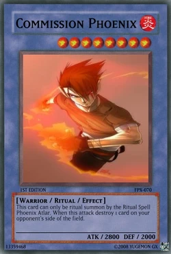 Commission Phoenix | Yu-Gi-Oh Card Maker Wiki | Fandom