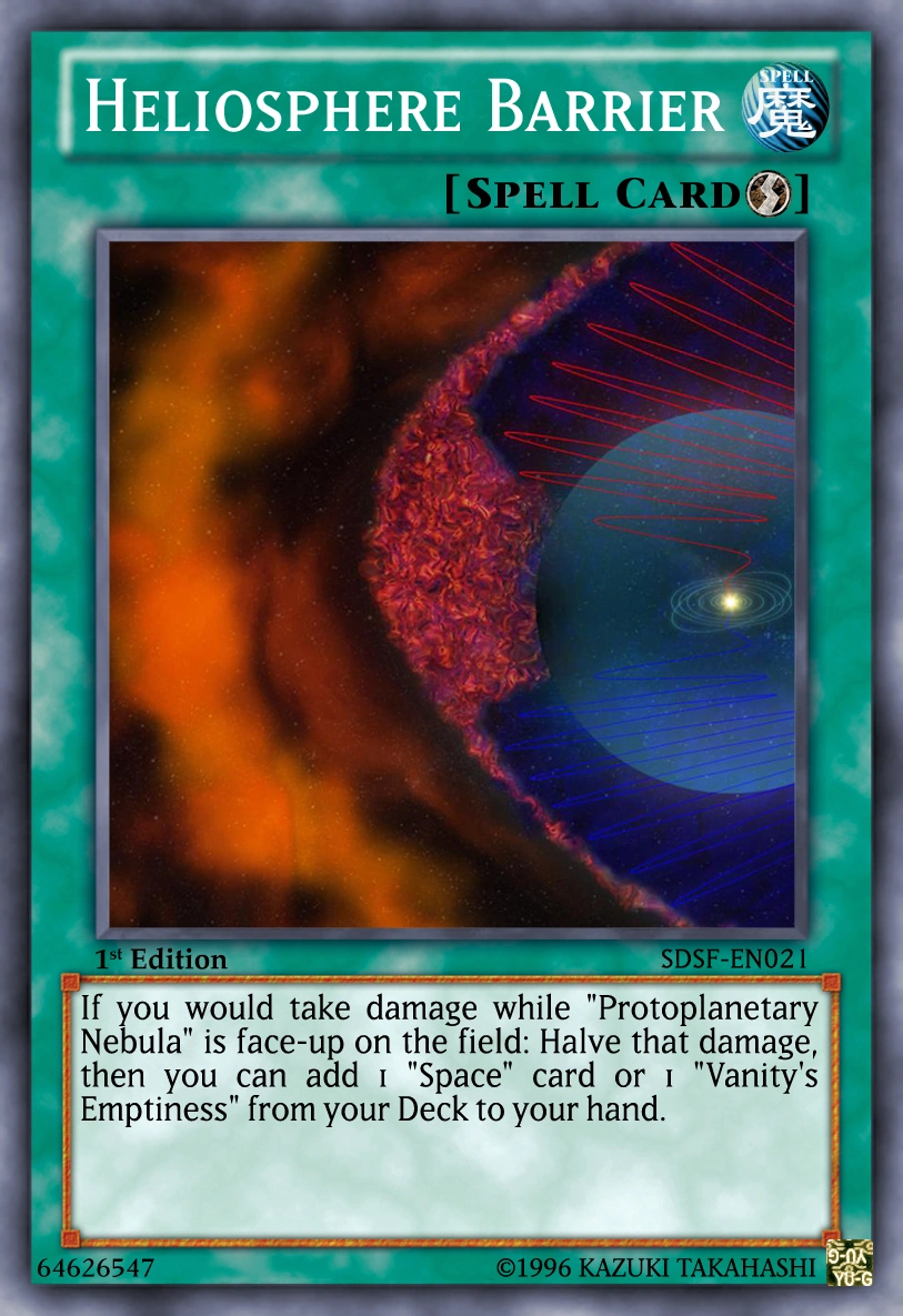 Heliosphere Barrier | Yu-Gi-Oh Card Maker Wiki | Fandom